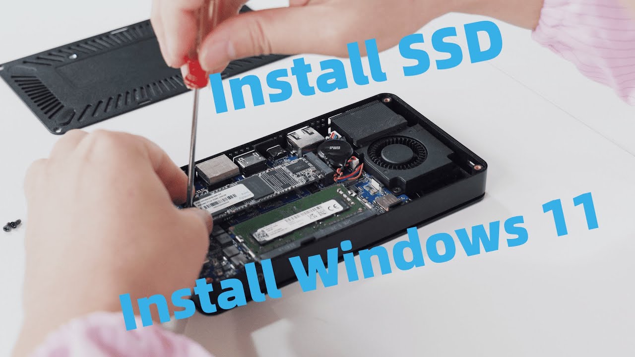 How to install Windows 11 on an SSD for MeLE Mini PC ? - YouTube