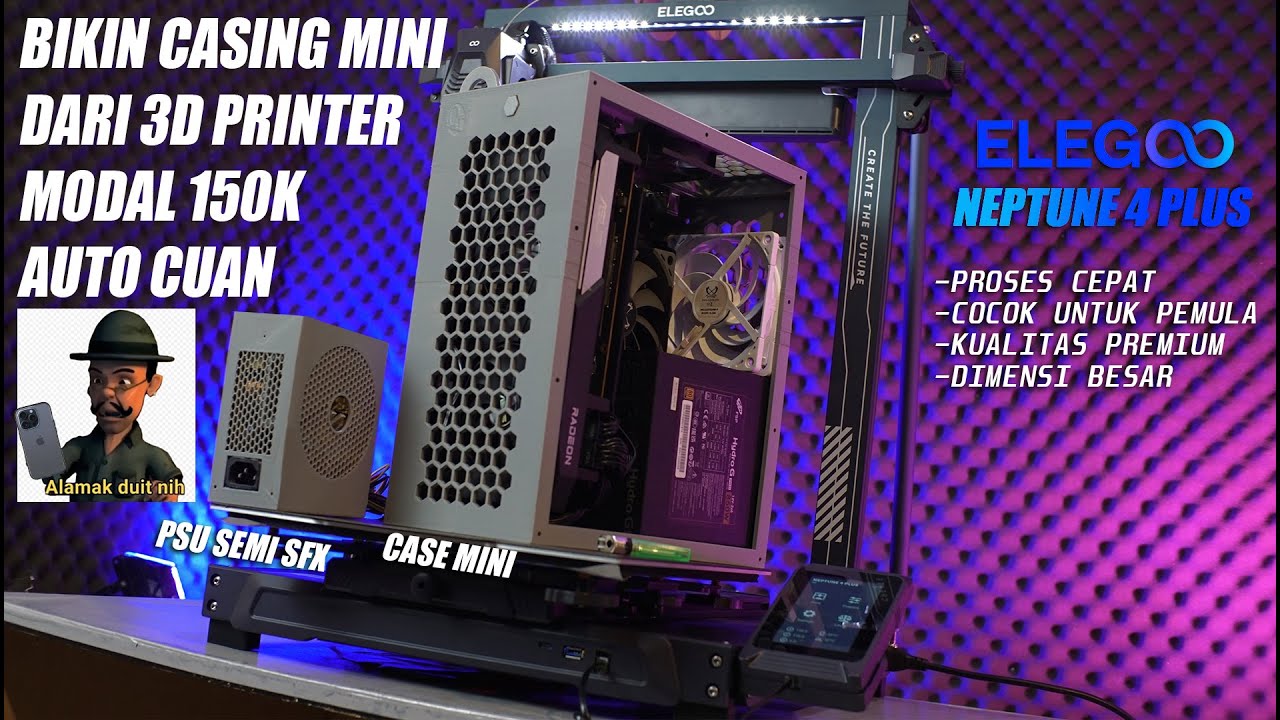 3D Printer Dimensi besar bisa membuat Casing PC harga mulai dari ...