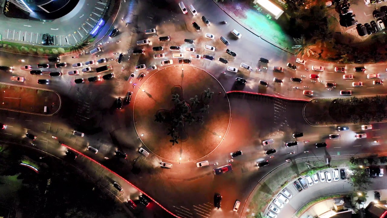 MOST Attractive Night scene Drone Shots,,, ( Free Footage ) - YouTube