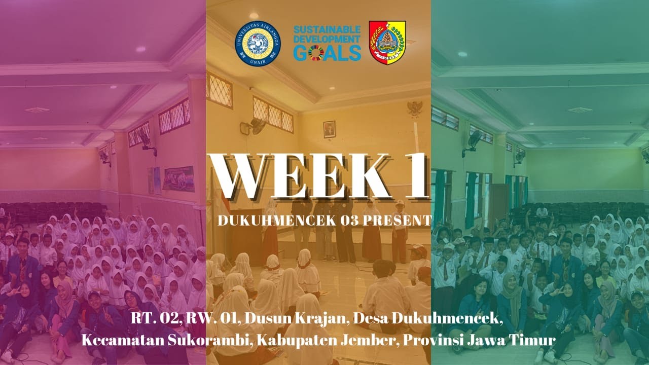 BBK 2 Universitas Airlangga 2023, Dukuhmencek 03, Week 01 - YouTube