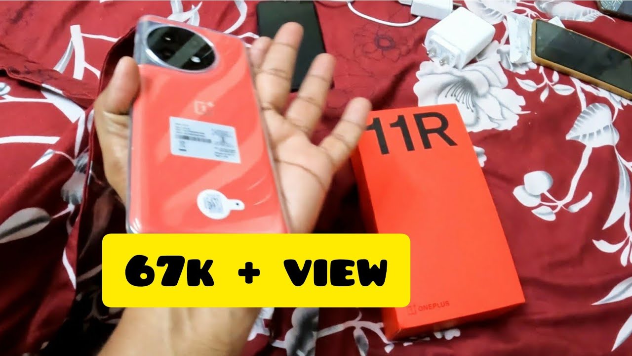 OnePlus 11R Solar Red Special Edition Unboxing | 18GB RAM + 512GB ...