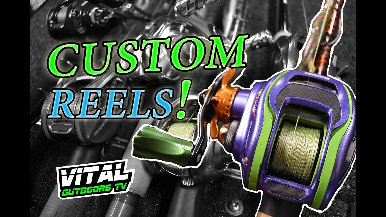 My CUSTOM rod and reel arsenal - YouTube