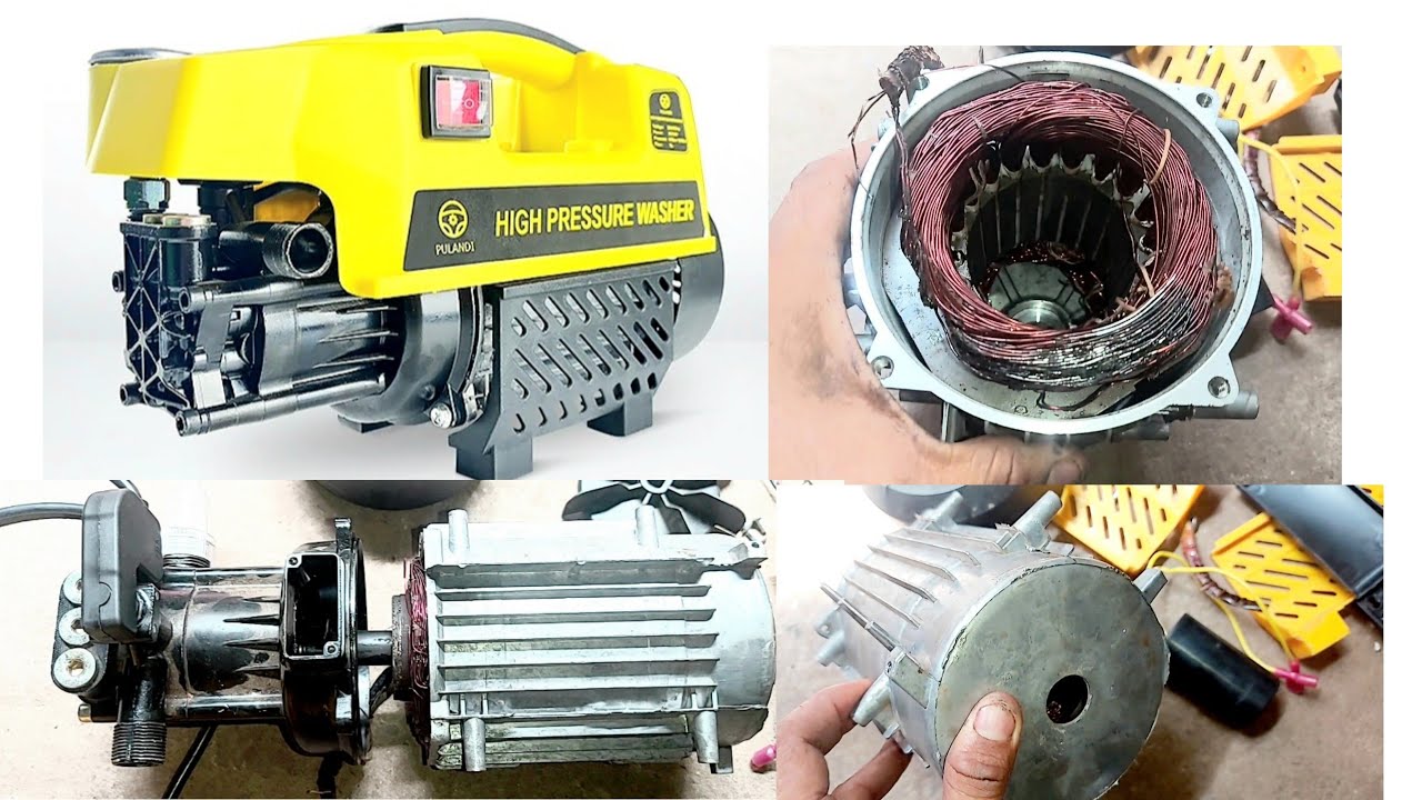 High Pressure Car Washer Machine , Coil damage problem , Aluminium coil ...