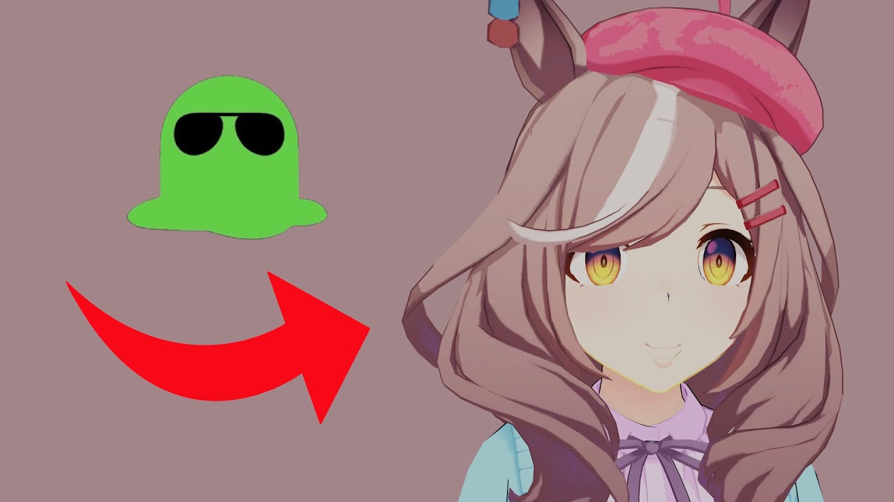 #1 Cara Mengimpor Uma Musume Pretty Derby di Blender 3D - YouTube
