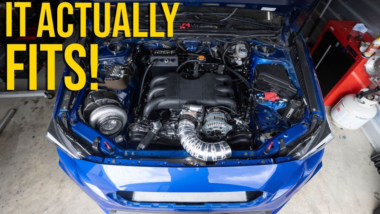 Making a Massive Precision 7675 Turbo Fit Into my 6 Swapped Subaru WRX ...