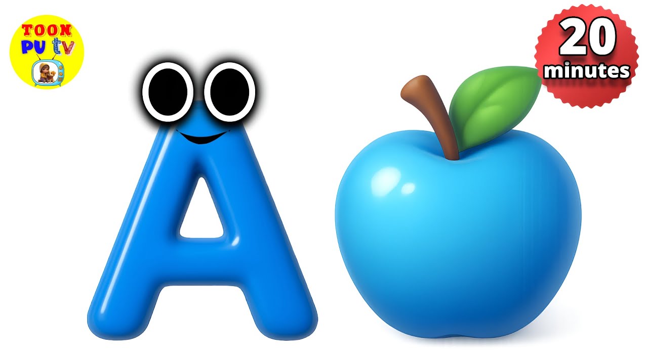 Play Learn Alphabet to the English ABC Song | Numbers, Shapes | Nursery ...