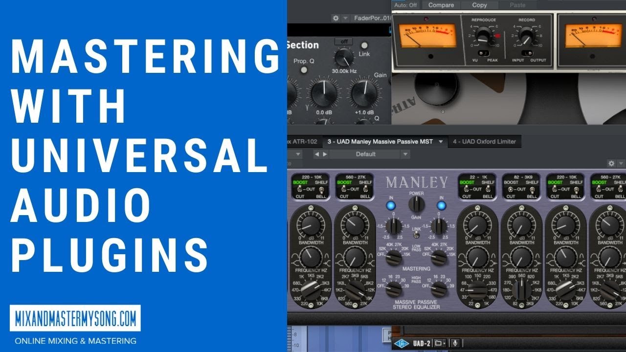 Mastering with Universal Audio Plugins - YouTube