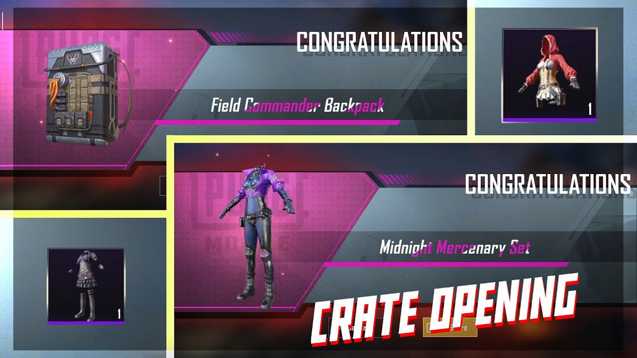 3000+ UC NEW PREMIUM CRATE OPENING | FIELD COMMANDER BACKPACK ...