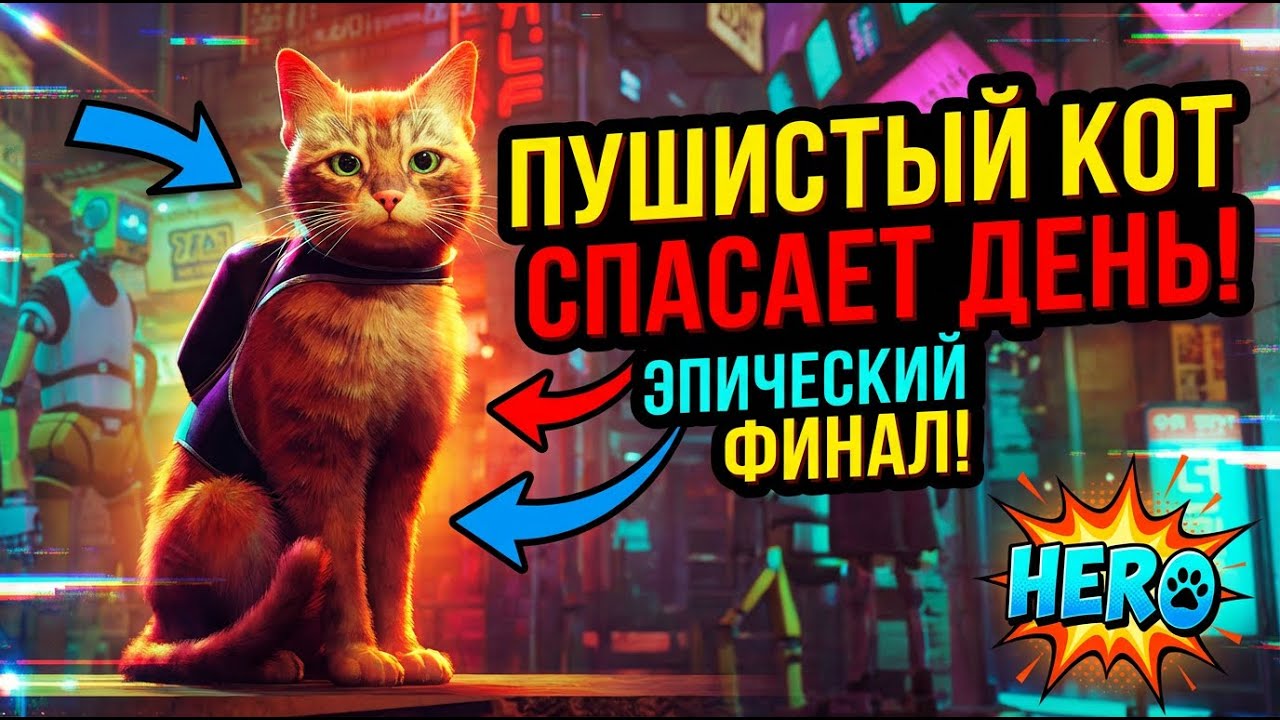 STRAY #1 - БРОДЯЧИЙ КОТ! - YouTube