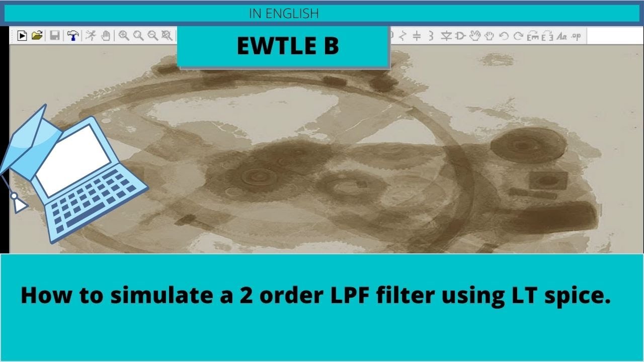 2 order LPF filter using LT spice | English - YouTube