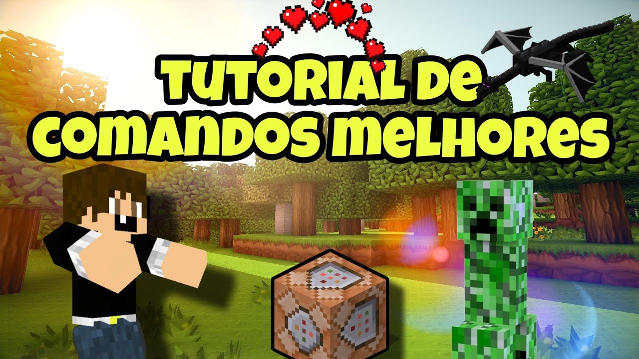 3 melhores comandos que você precisa saber no tutorial Minecraft - YouTube