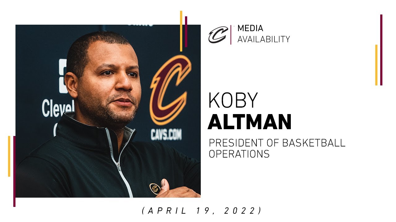4/19/2022 - End-of-Season Media Availability: Koby Altman - YouTube