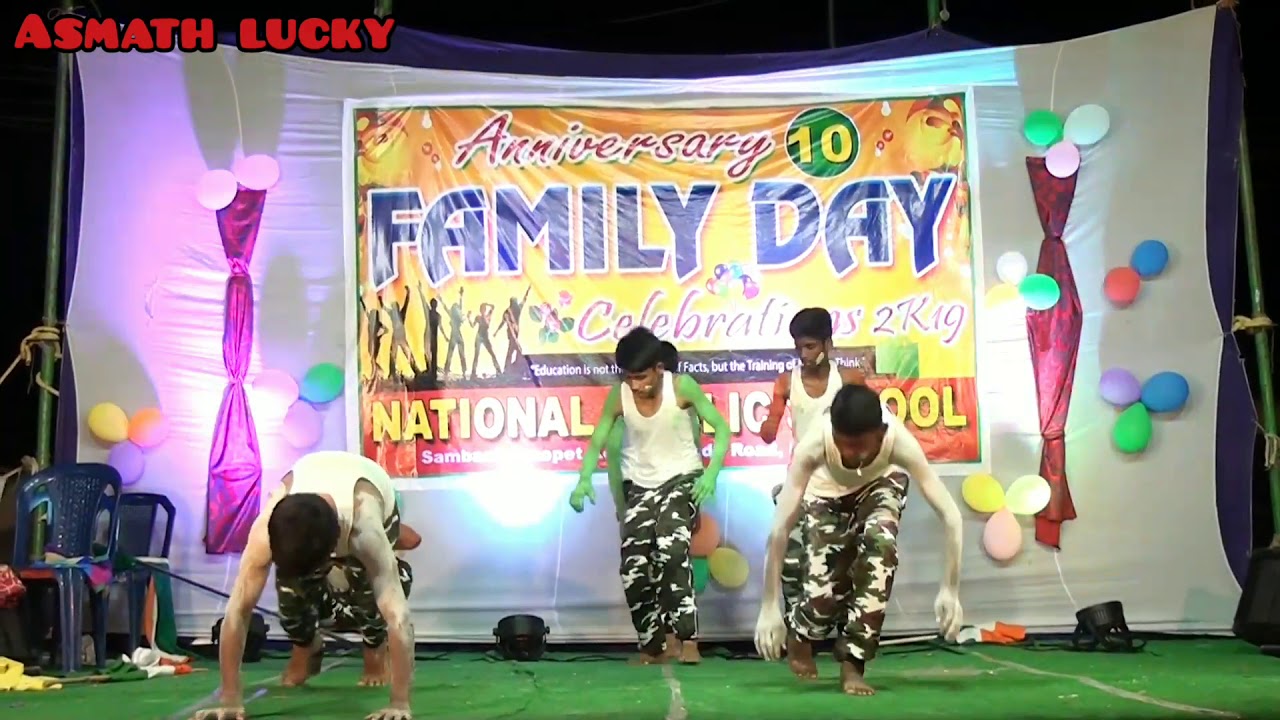 SAINIKA DANCE PERFORMANCE BY 9th CLASS NATIONAL PUBLIC SCHOOL STUDENTS ...