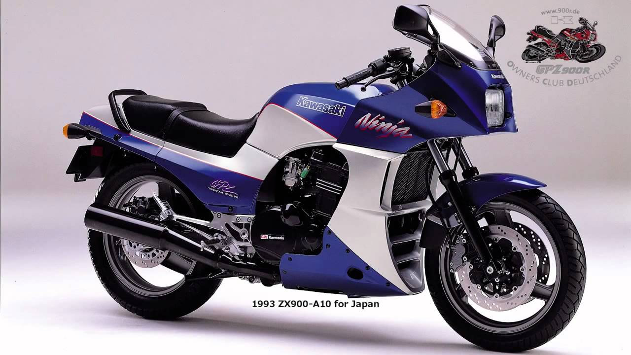 Ninja GPz900R Modelle von 1984 bis 2003, präsentiert vom OCD, produced ...
