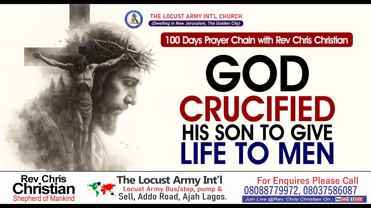 Rev. Chris Christian | God Crucified His Son to Give Life to Men - YouTube