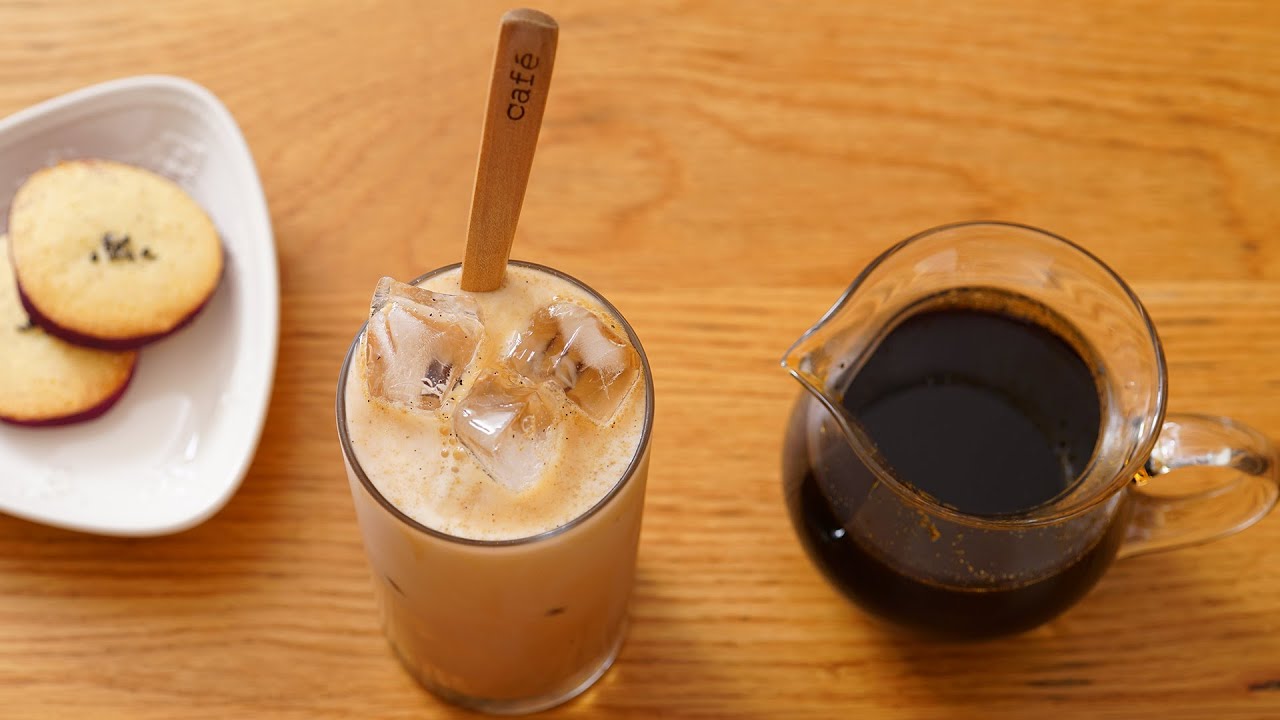 홈카페, 인생 밀크티! 홍차시럽 만들기 How to make Black tea syrup for milk tea Recipe ...