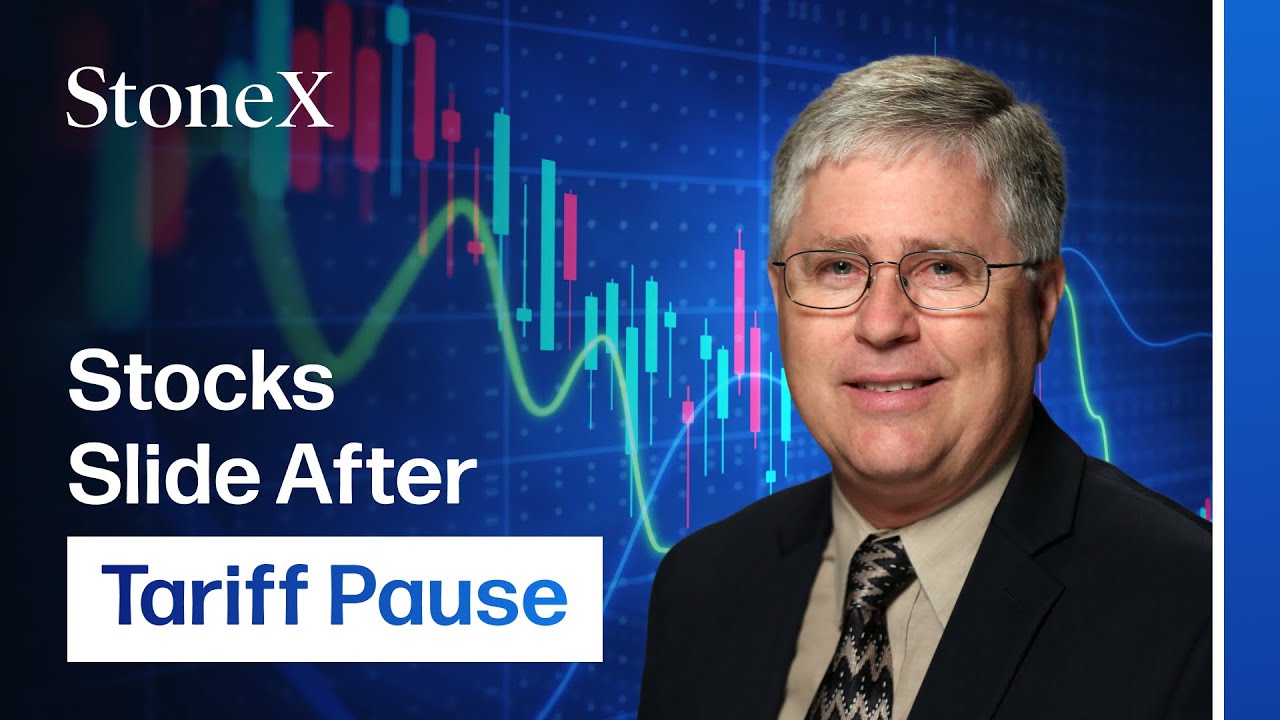 Stocks Rally, Then Fall, After Trump's Tariff Pause - YouTube