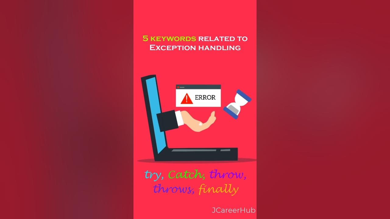 5 Keywords related to Exception Handling - YouTube