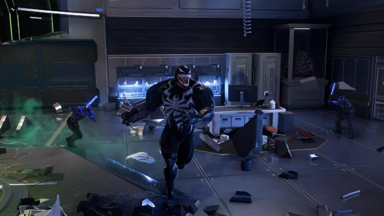 Marvel's Spider-Man 2 Venom gameplay + Venom vs Kraven the Hunter ...