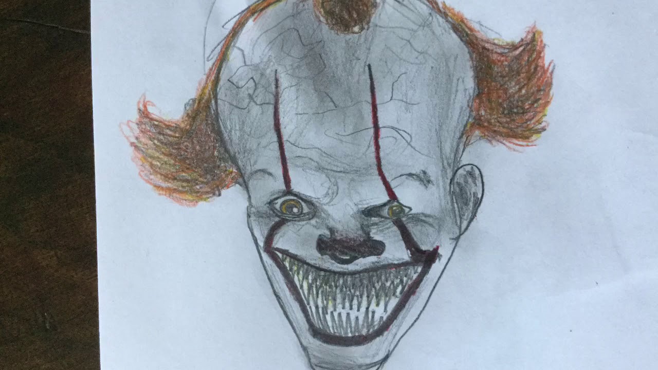 Pennywise Drawing - YouTube