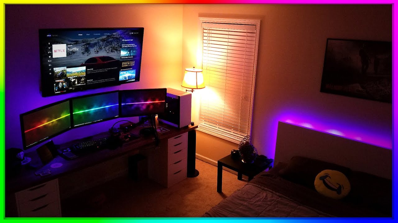 15 YEAR OLD'S DREAM GAMING SETUP! *UPDATED* - YouTube