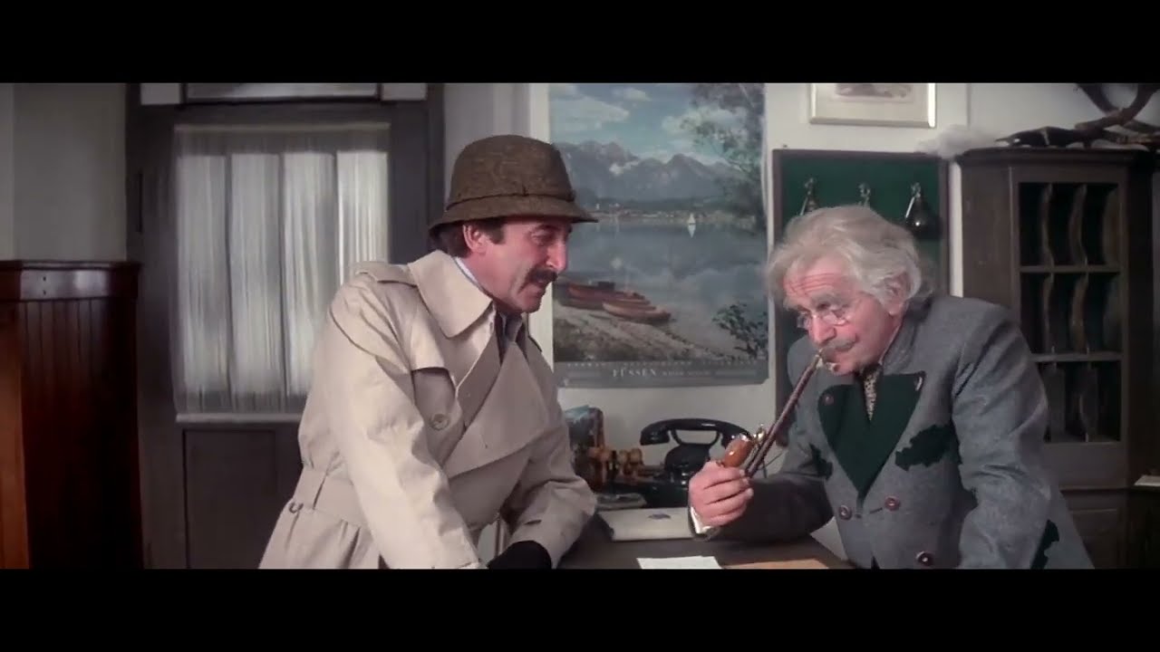 THAT IS NOT MY DOG ! INSPECTOR CLOUSEAU GETS A "REUEM" IN, THE PINK ...