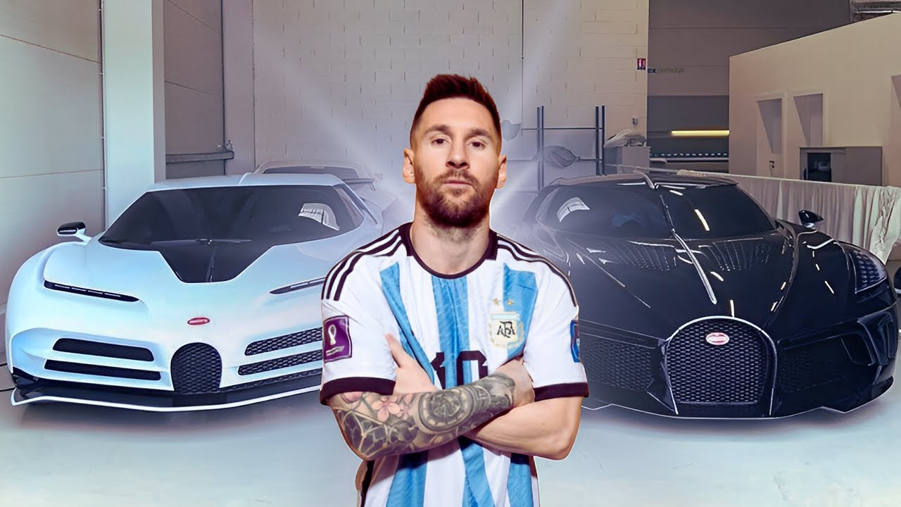 La Colección de Autos de Leo Messi - YouTube
