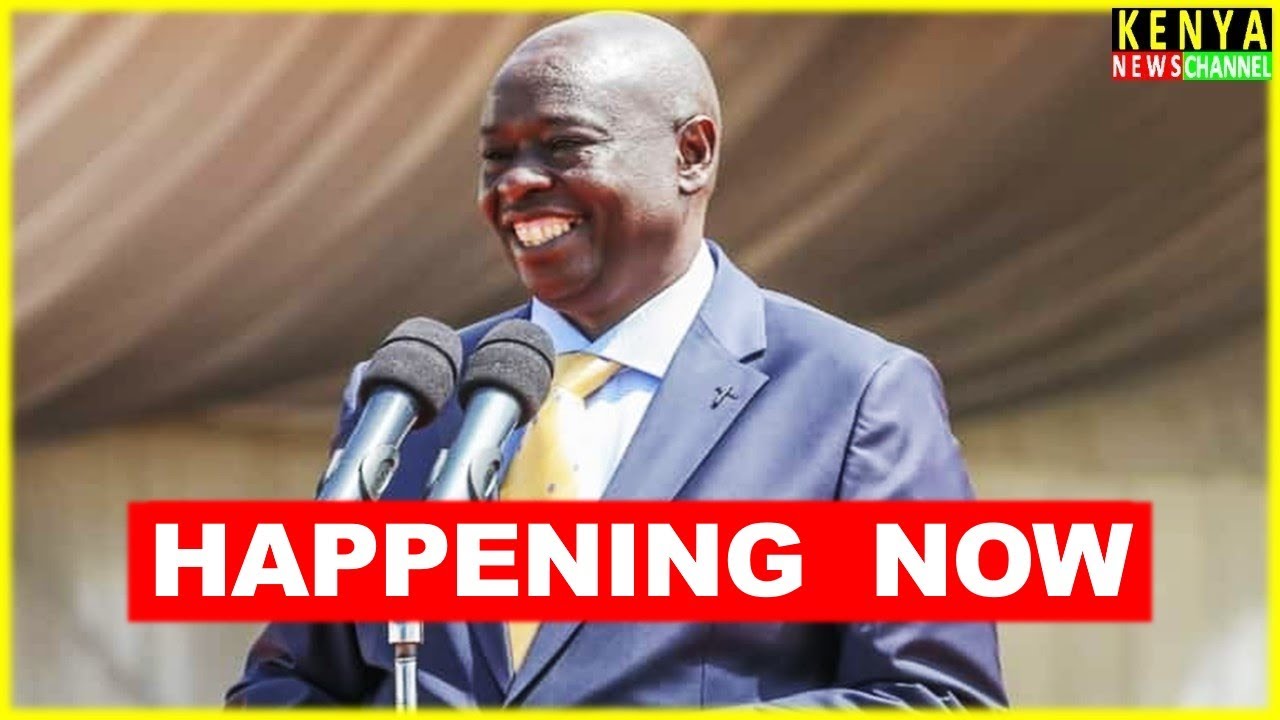 LIVE - Rigathi Gachagua to address the Nation from Church at AIPCA ...