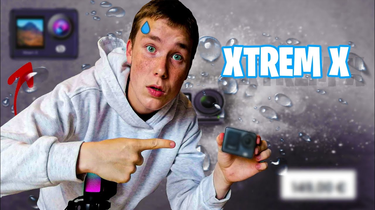 MA NOUVELLE CAMÉRA POUR YOUTUBE !!! ( Xtrem X 4K ) - YouTube