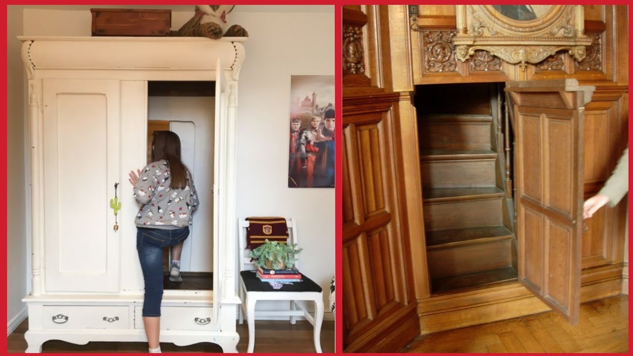 INCREDIBLE HIDDEN PLACES AND INGENIOUS SECRET SMART FURNITURE THAT WILL ...