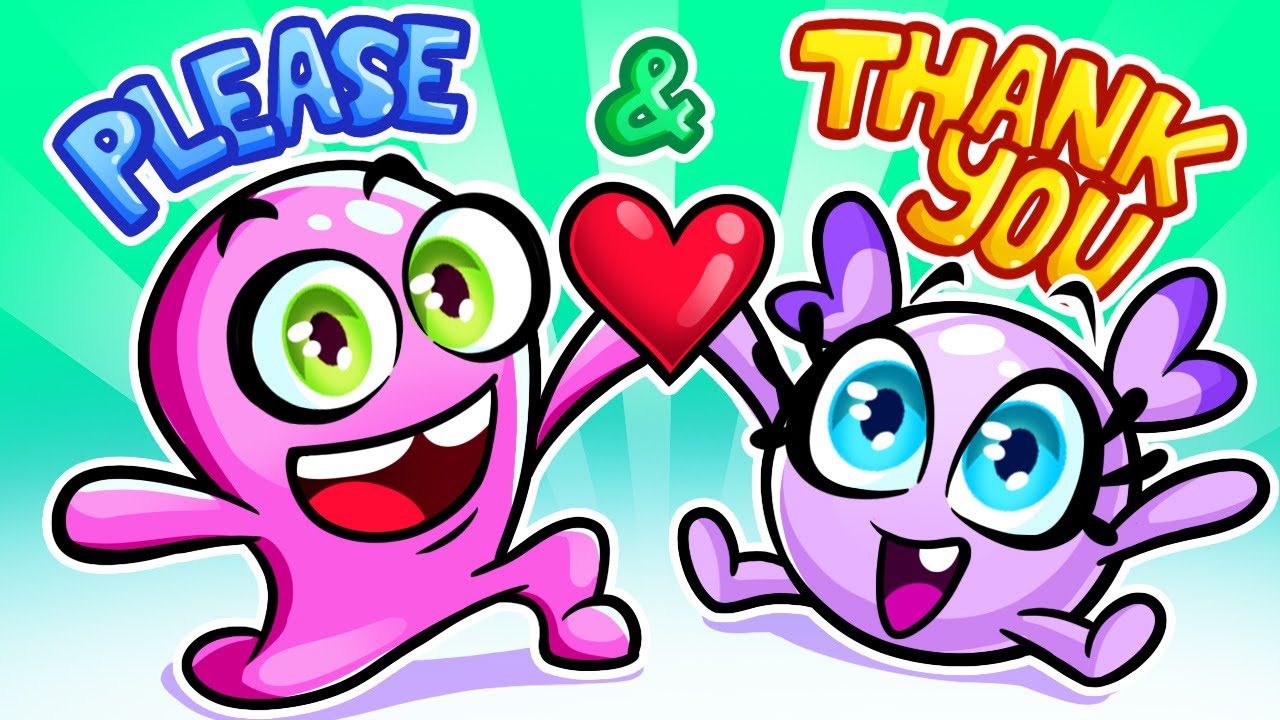 Please And Thank You! Magic Words! | Kids Songs & Nursery Rhymes by ...