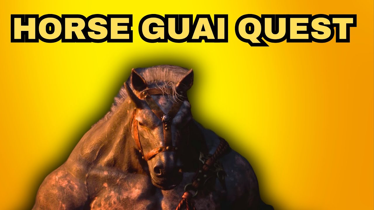 Horse Guai Quest (Horse Npc) | Black Myth Wukong - YouTube