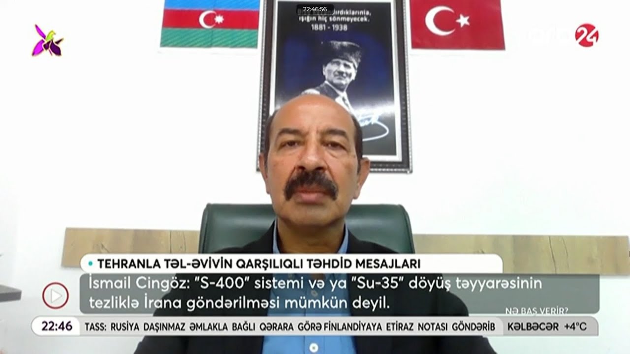 Cavid İmameliyev - İsmail Cingöz - Hasan Oktay-İsrail İran'a savaş ...