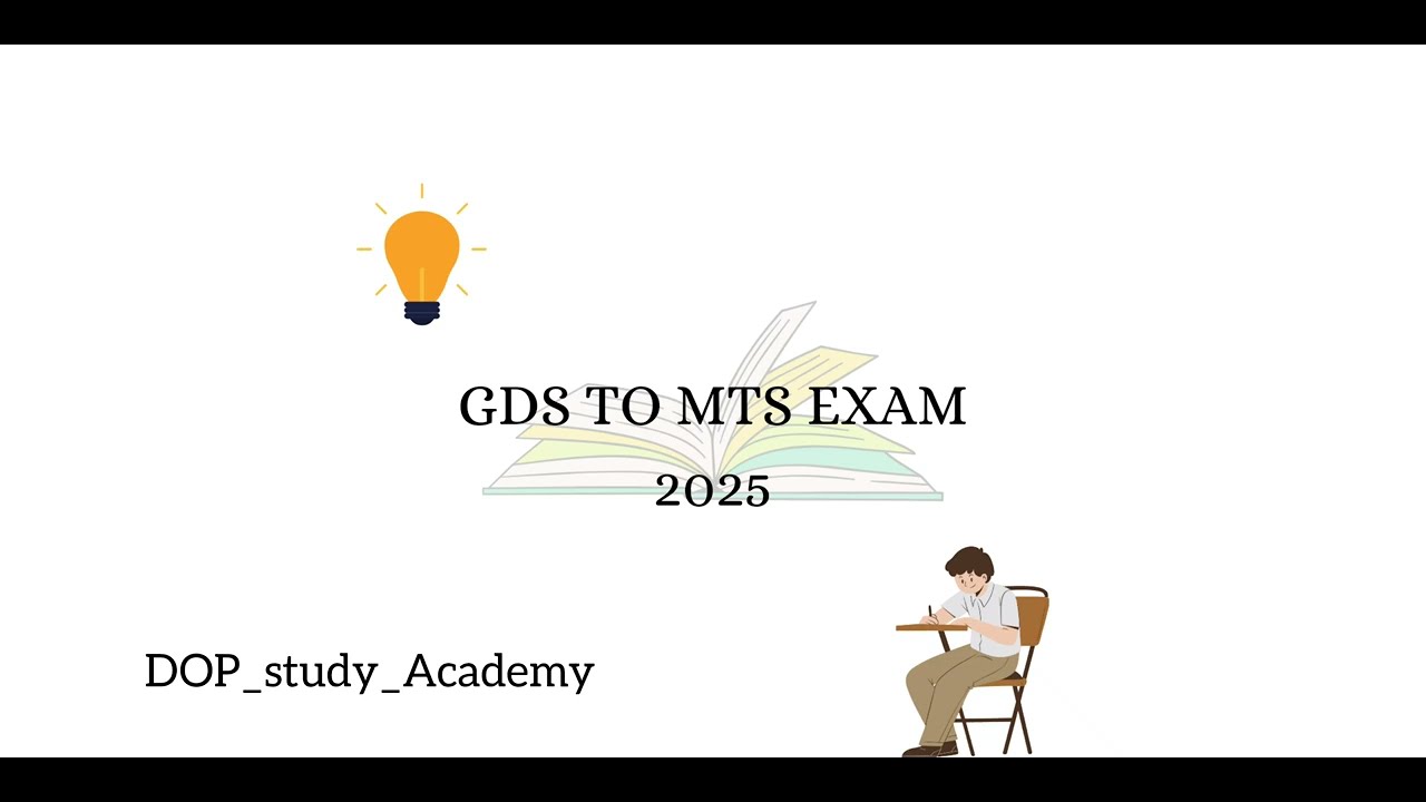 GDS TO MTS Exam - Syllabus📚 - YouTube