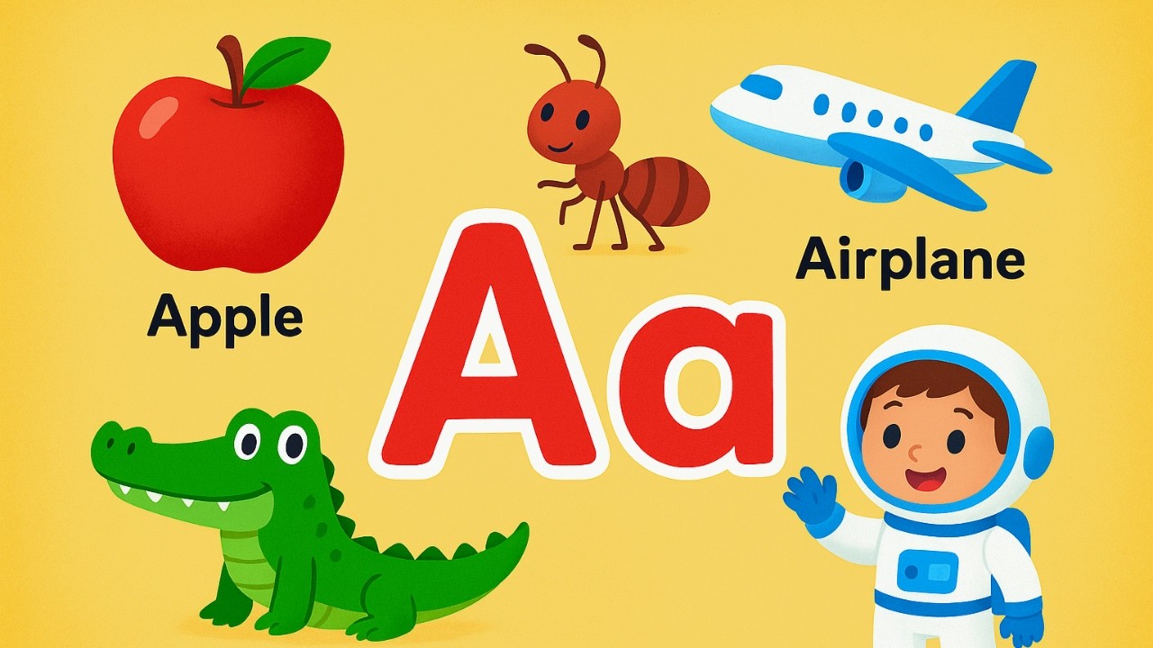 Letter Aa | New Phonics Songs | Learn Phonics Song for Children ...
