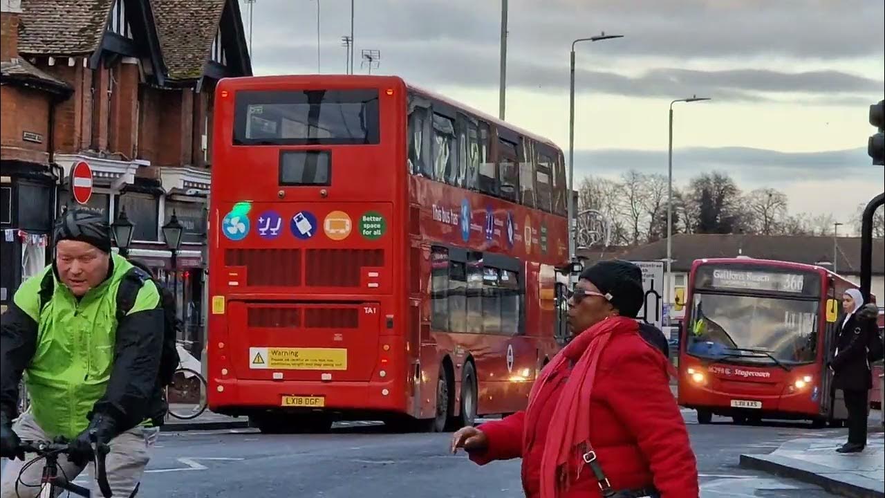 London Buses | TA-1 pass through Barking from bus route 687 - YouTube