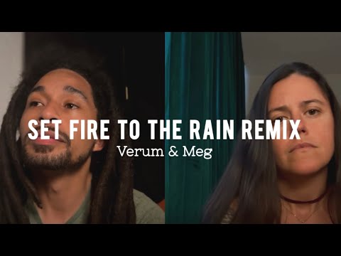 Verum & Meg - Set Fire to the Rain Remix (Lyric Video)