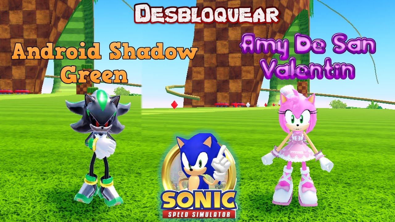 Desbloquear a Android Shadow Y Amy De San Valentin En Sonic Speed ...