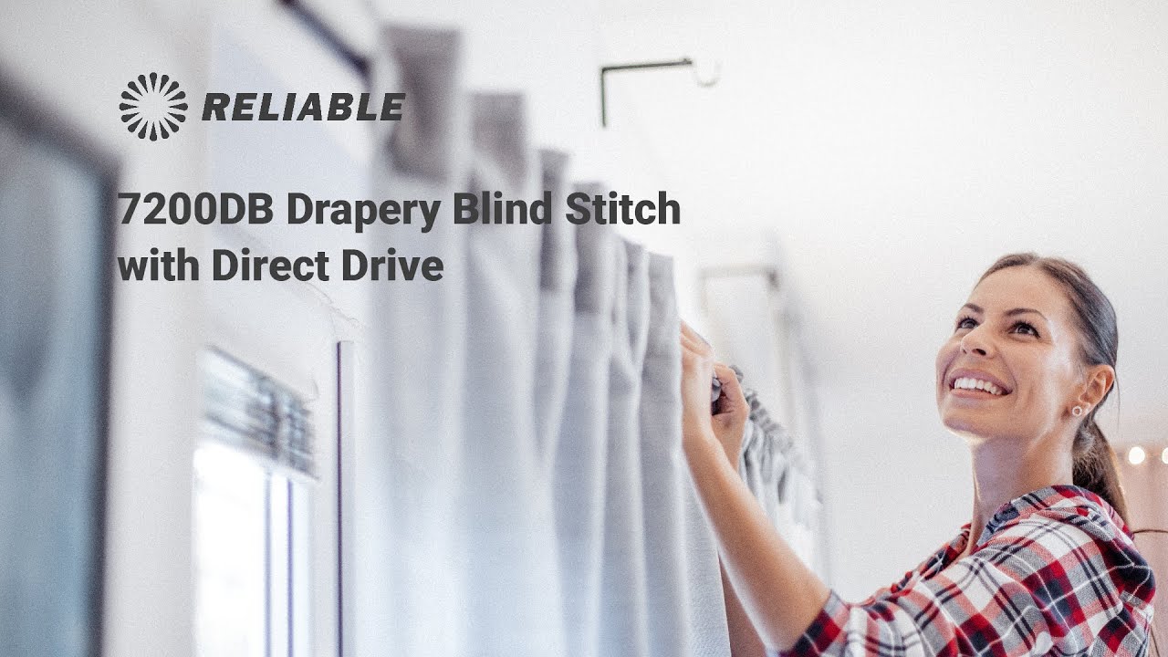 Introducing the 7200DB Drapery Blind Stitch Sewing Machine with Direct ...
