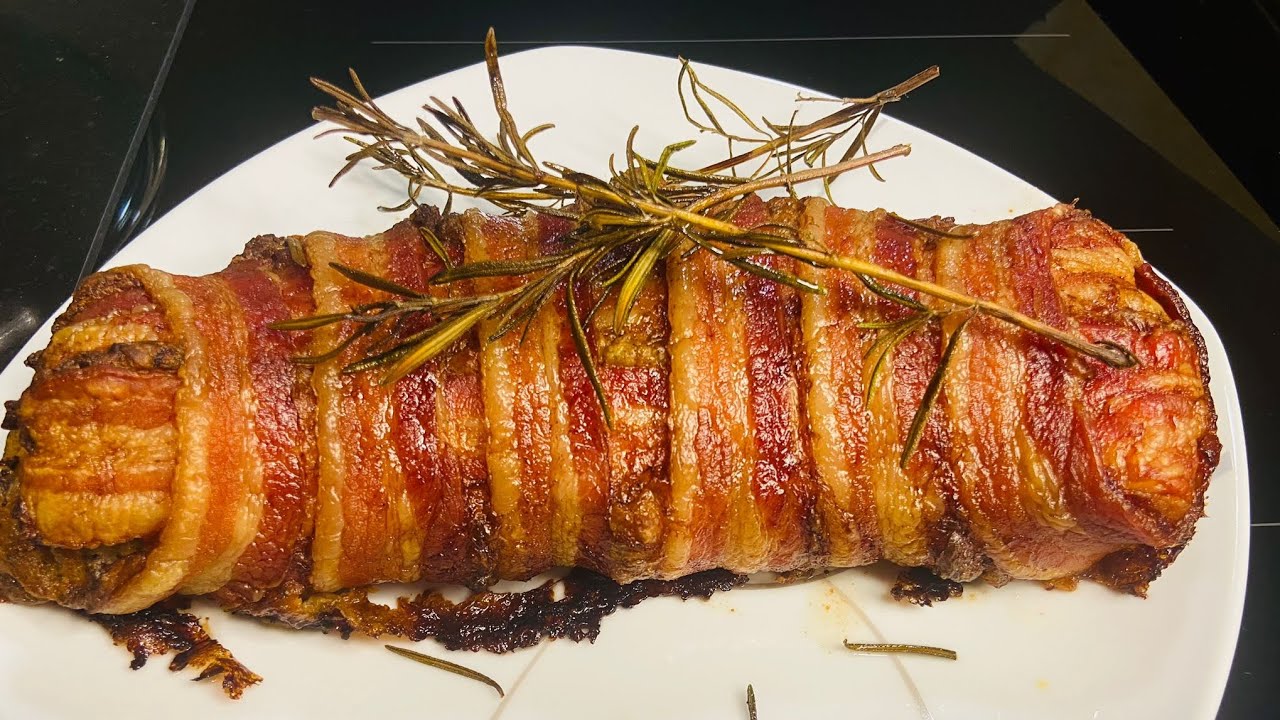 GOTCHA ROAST FROM FOOD WARS! BACON WRAPPED MASHED POTATO RECIPE! - YouTube