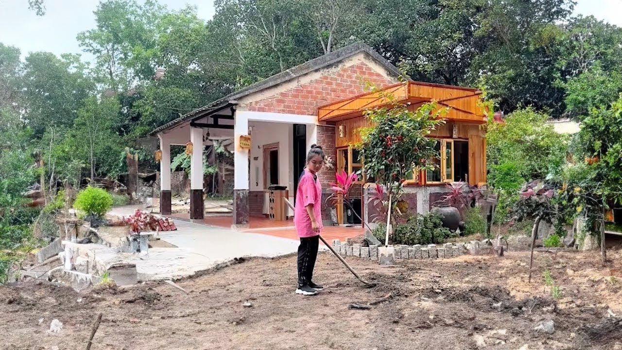 The Girl After Depression Restored an Abandoned Old House in the Forest ...