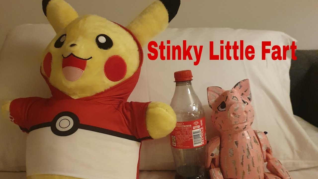 Piggie And Pikachu's Music Video: Stinky Little Fart - YouTube