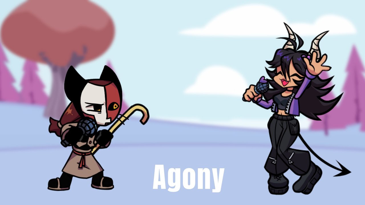 FNF Vs Flaky Agony But Shepherd and Swirl Sings it - YouTube