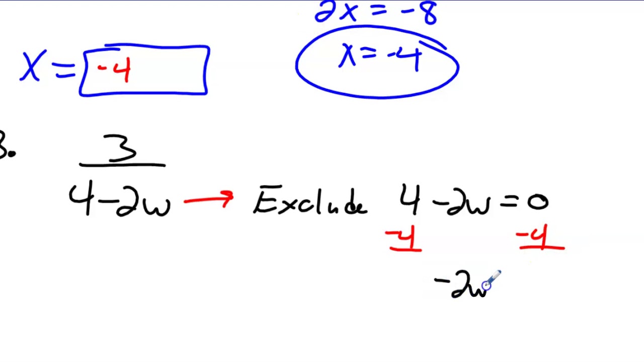 7.1 Math 100 Simplifying ratios with variables and expressions - YouTube