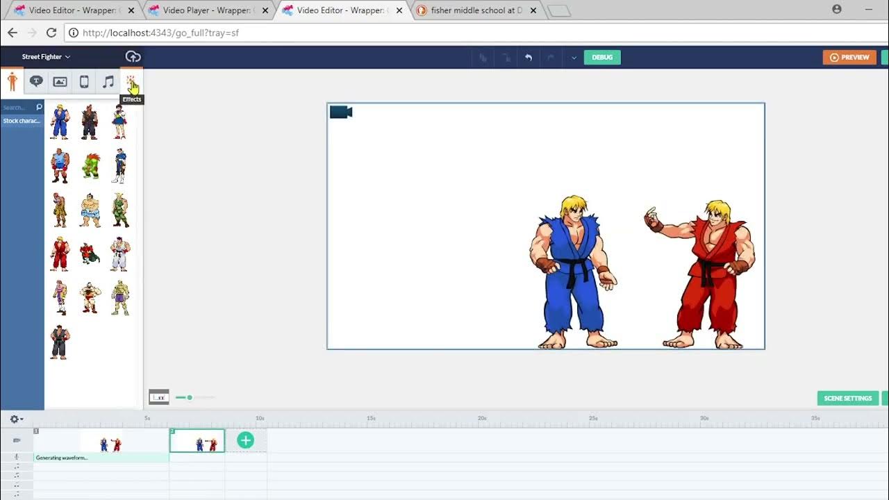 Goanimate mid-2014 LVM test - YouTube