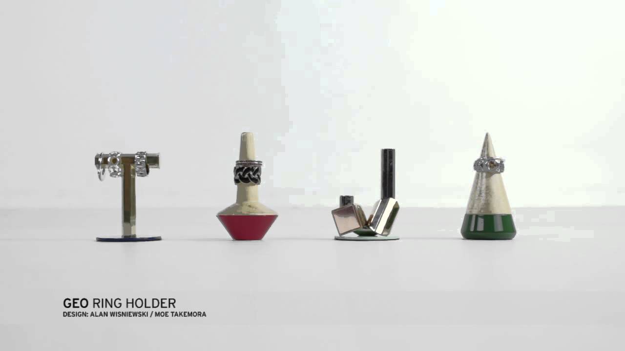 Geo Ring Holder - YouTube