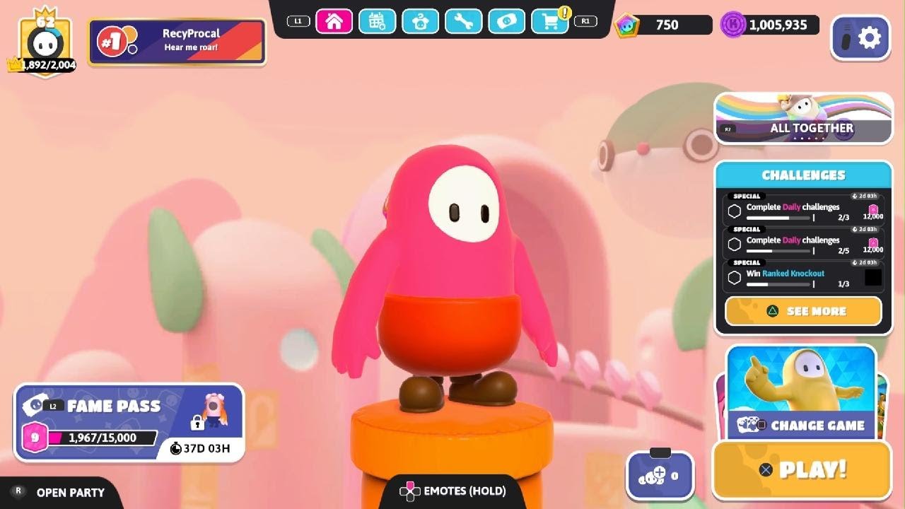 Winning fall guys GOLDEN win - YouTube