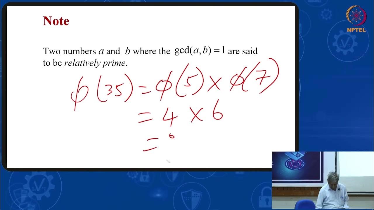 Mathamatical Foundation for Cryptography - Part 02 - YouTube