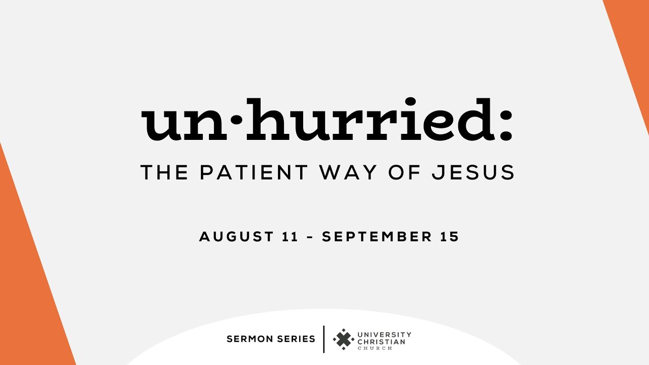 2024-09-01 - Unhurried: Unplugged - Sermon - YouTube