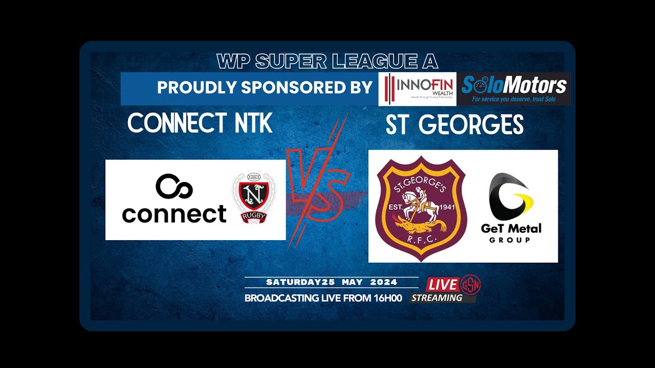 Highlights Connect NTK vs St Georges - YouTube